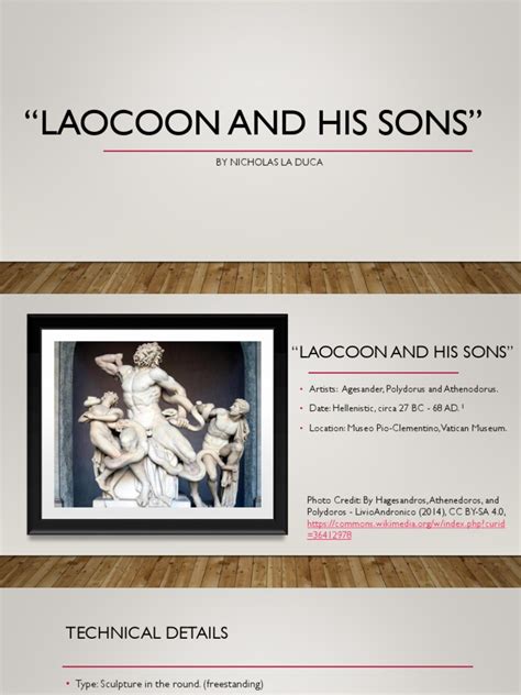 Laocoon And His Sons A Hellenistic Analysis Pdf Sculpture
