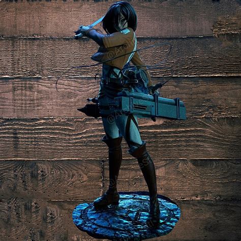 Mikasa Ackerman Miniatures 3d Model By Mai Son