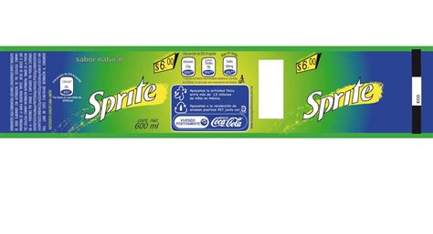 Cafe Con Mosca Etiqueta Sprite Que Yo Hice D