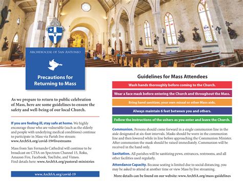 Appendix Ii Returning To Mass St Rose Of Lima Catholic Church