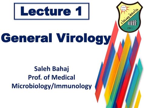 Lecture 1 General Virology2pptx