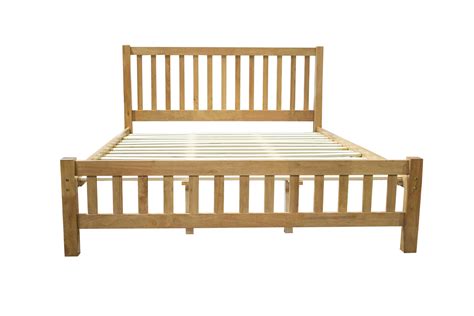 Forester Solid Wood Bed Frame Queen Size