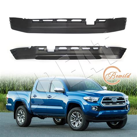 Front Bumper Air Dam Deflector For 2016 2020 Toyota Tacoma Pickup