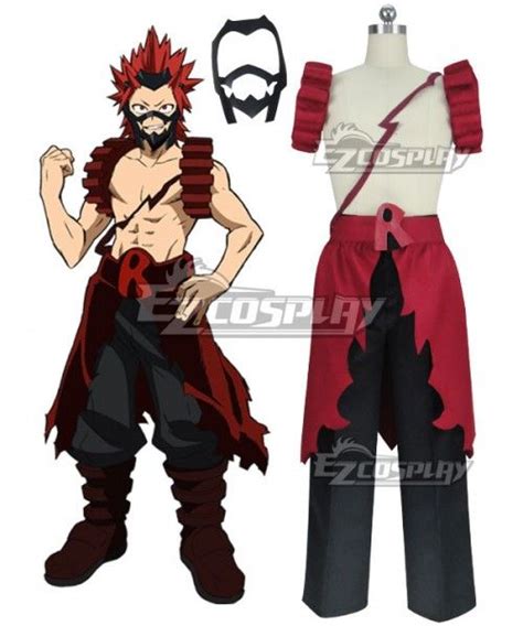 My Hero Academia Boku No Hero Akademia Eijirou Kirishima Cosplay