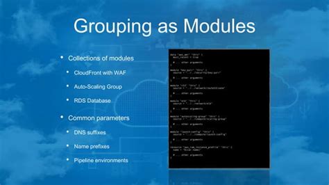 Terraform Shared Definitions And Variable Inheritance Ppt