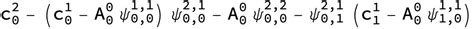 matrix how to obtain terms defined by a recursion relation in terms