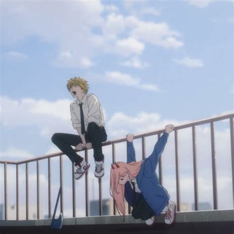 Power And Denji Power Chainsawman Denji Manga Anime Anime Art Man