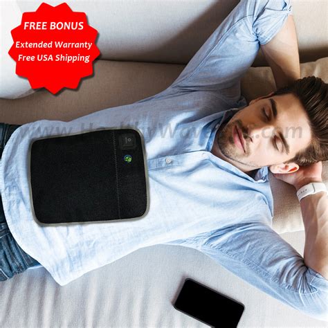 Portable Heated Far Infrared Pad With Power Bank Portable At Pad