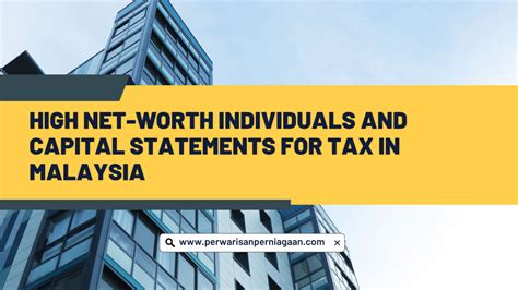 Capital Statement From Lhdn