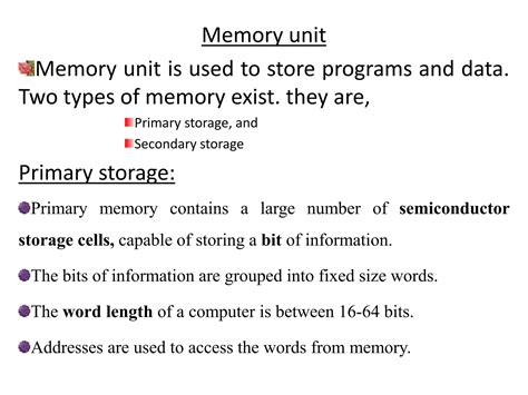 Functional And Units In Digital System Coa Unit 1pptx