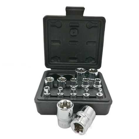 14 Stks Set E Torx Ster Vrouwelijke Bit Socket Set Grandado