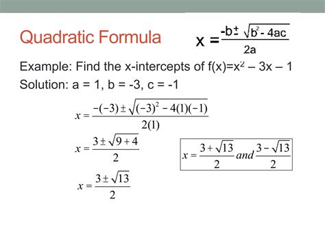 Algebra Lesson 4 2 Zeroes Of Quadratic Functions PPT