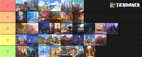 All Overwatch Maps Including 2cp Arcade And Overwatch 2 Tier List