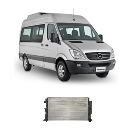 Radiador MB Sprinter 311 415 515 2012 Notus NT3977126 Samarc Auto Peças