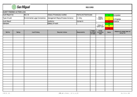 Audit Corrective Action Form Pdf Audit Accounting