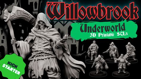 Willowbrook Underworld Fantasy Horror 3d Printable Stl Campaign