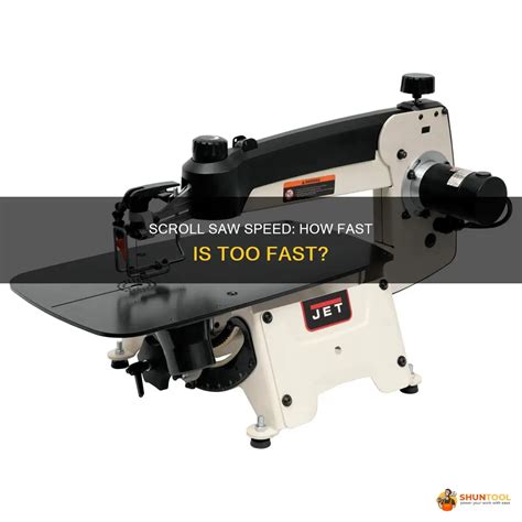 Scroll Saw Speed How Fast Is Too Fast Shuntool