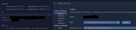 Java Intellij Vs Gradle Jdk Versions Stack Overflow