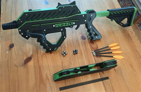 3d Print Grizzly Repeating Crossbow • Made With Creality Ender 3 V2 Neo