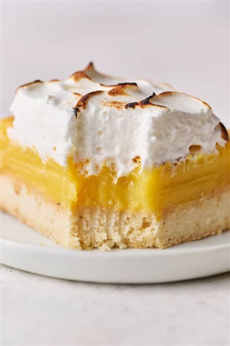 Best Lemon Meringue Pie Bars Baker By Nature