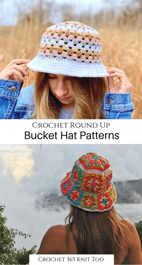 Crochet Bucket Hat Patterns For Every Day Crochet Summer Hats