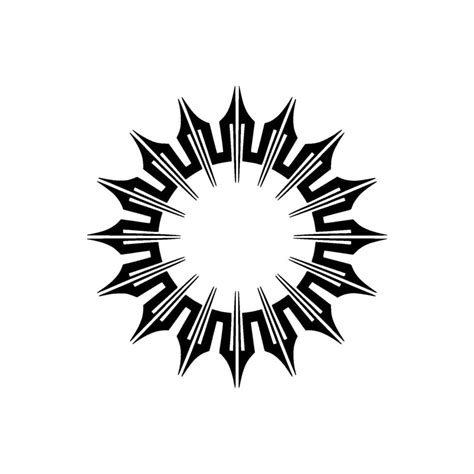 Geometric Starburst Pattern On White Background Element 67537789 Vector Art At Vecteezy