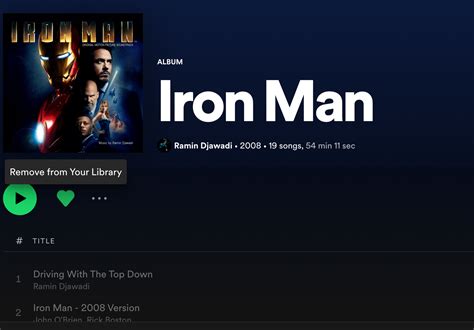 I Recently Learned That Ramin Djawadi Made The Iron Man Score But I Can
