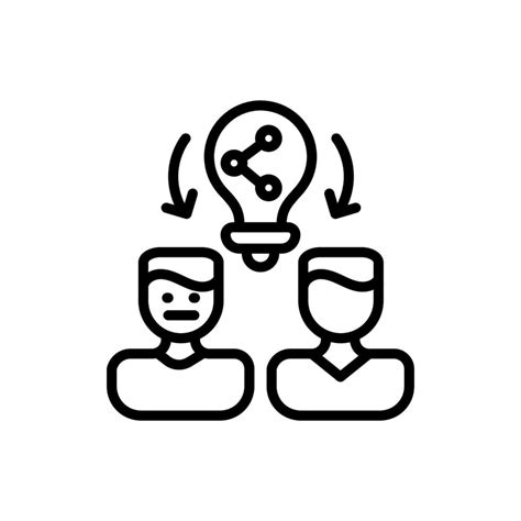Sharing Ideas Icon In Vector Logotype 40353770 Vector Art At Vecteezy