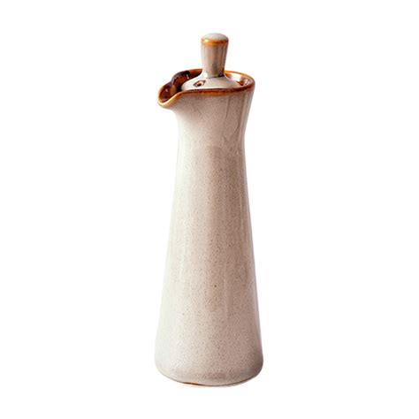 Ceramic Soy Sauce Dispenser Traditional Japanese Style Pottery Soy