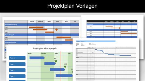 5 kostenlose Projektplan Vorlagen für Word Excel PPT