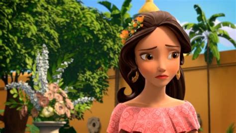 Elena With Beautiful Flowers In The Royal Garden Elena Of Avalor
