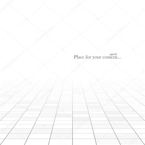 Abstract Rectangle Background Perspective Tiled Floor Vector