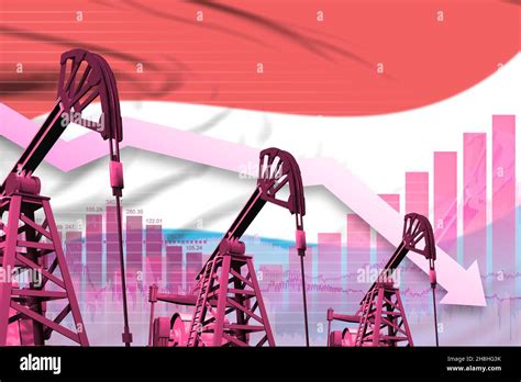 Luxembourg Oil Industry Concept Industrial Illustration Lowering