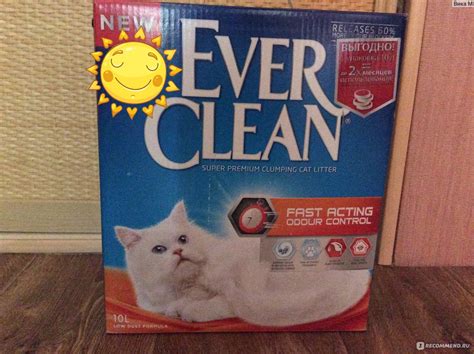 Наполнитель для кошачьего туалета Ever Clean Эвер Клин Fast Acting ...