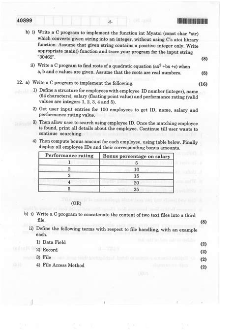 Anna University Cs 6202 Programming And Data Structures I For
