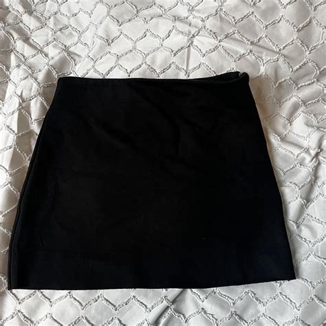 Princess Polly Black Mini Skirt Never Worn Size Depop