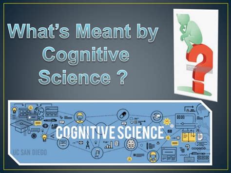 Cognitive Science Presentation PPTX Science