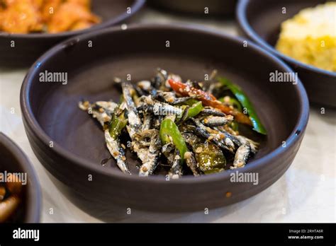 Dried Fish Dishes Dried Fish Korean Food Seafood Korean Side Dishes
