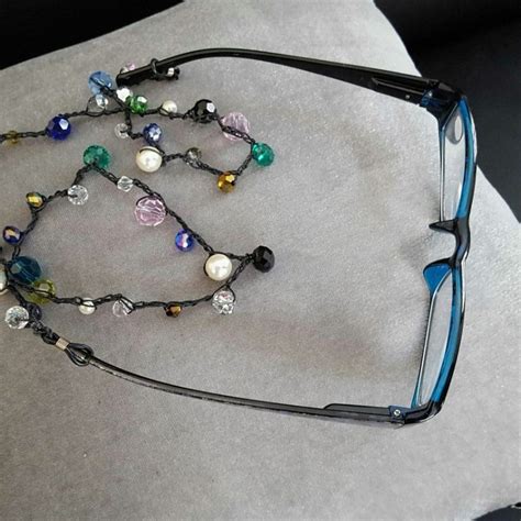 Bohemian Eyeglass Chain Etsy