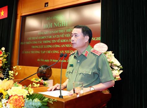 Tổng Kết 15 Năm Phát Triển Khoa Học Công Nghệ Và Ra Mắt Tạp Chí Cand điện Tử Báo Công An Nhân