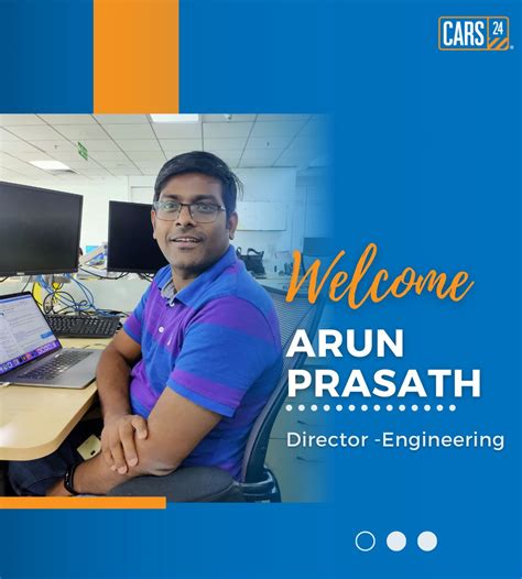 Cars24 On Linkedin Welcome To Cars24 Arun Prasath S An Engineering