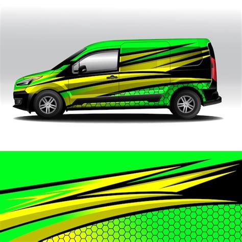 Premium Vector Mini Van Wrap Livery Design Vector