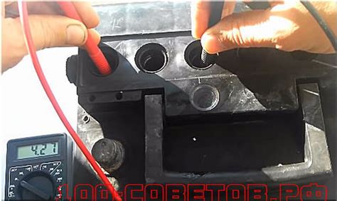 Диагностика аккумулятора для авто с помощью одного вольтметра — Drive2