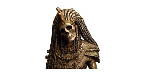Tutankhamun Skeleton Art Ii Tutankhamun T Shirt Teepublic