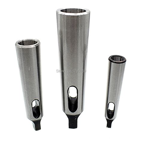 3pc Drill Sleeve Lathe Tool Spindle Mt1 To Mt2 Mt2 To Mt3 Mt3 To Mt4