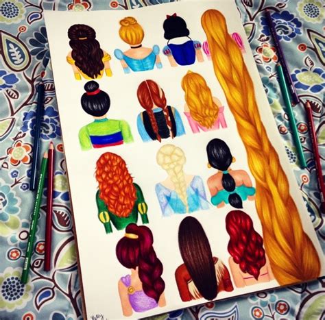 Art By Ally — Disney Gave Me Unrealistic Expectations On Hair
