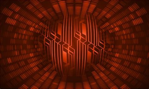 Circuit Network Technology Premium Vector