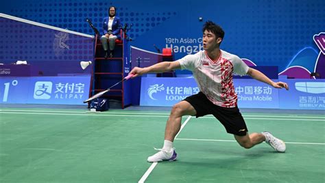 Singapores Loh Kean Yew Out Of Asian Games After Loss To Malaysias Ng Tze Yong Cna