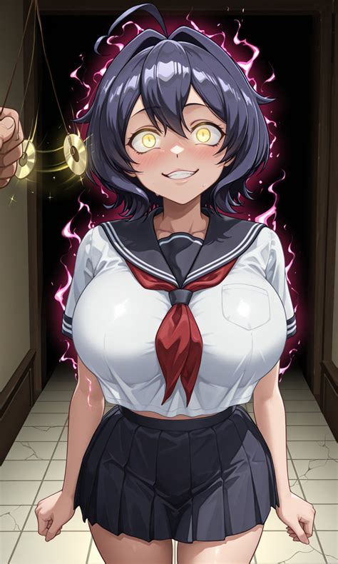 Rule 34 Ai Generated Anime Style Background Brainwashing Cleavage