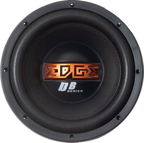 Edge Db Series Edb10d2 E0 Subwoofer Auto 10 Inch 274mm 1000